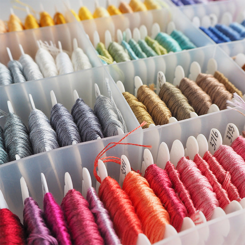 A Guide to Organise Cross Stitch Threads Like A Pro