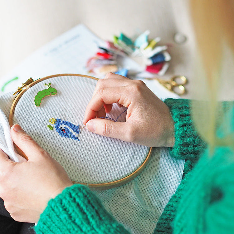 A Beginners Guide to Cross Stitch Fabrics and Needles – Caterpillar ...
