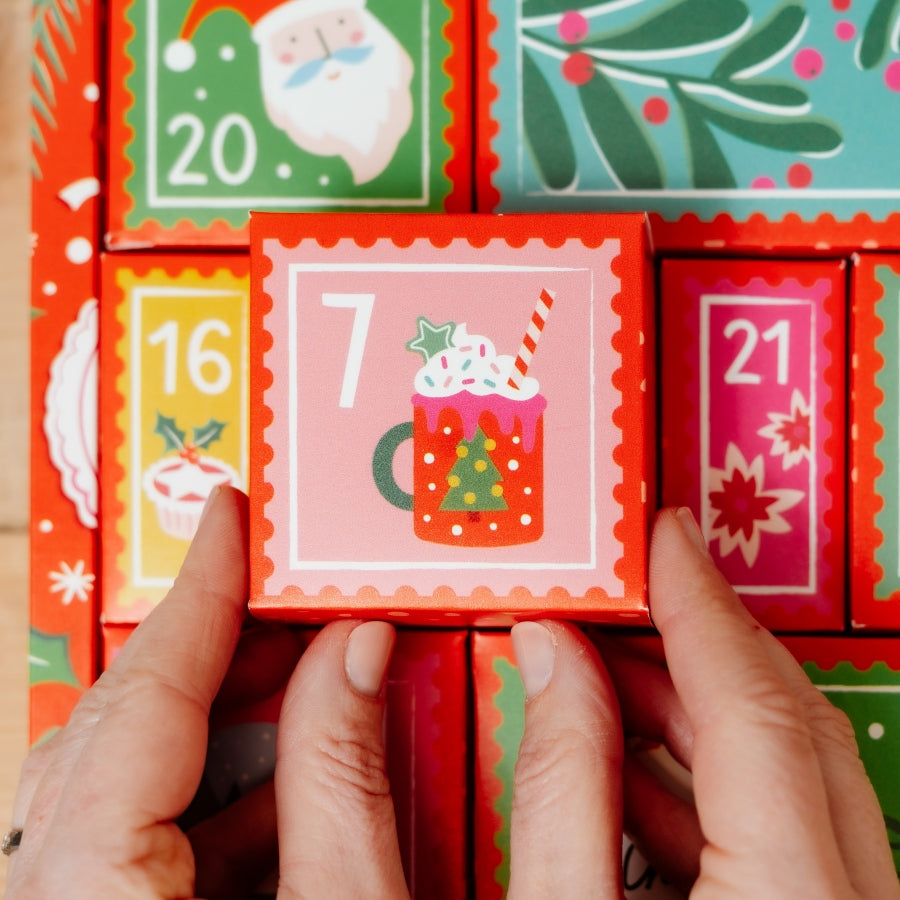 2026 Cross Stitch Advent Calendar Box | Caterpillar Cross Stitch