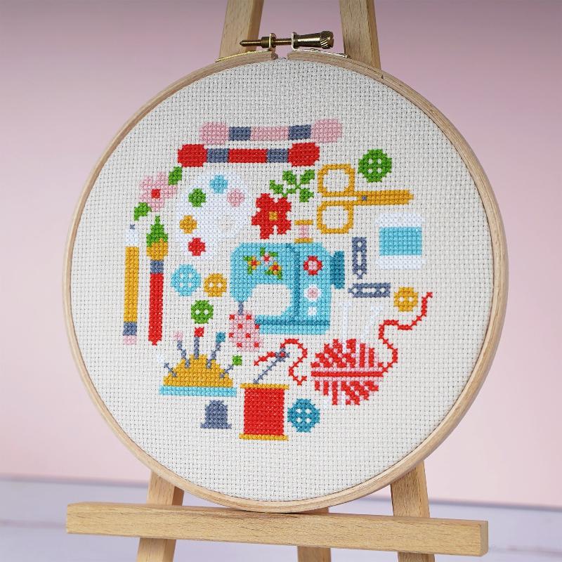 Modern Cross Stitch Kits Collection | Caterpillar Cross Stitch