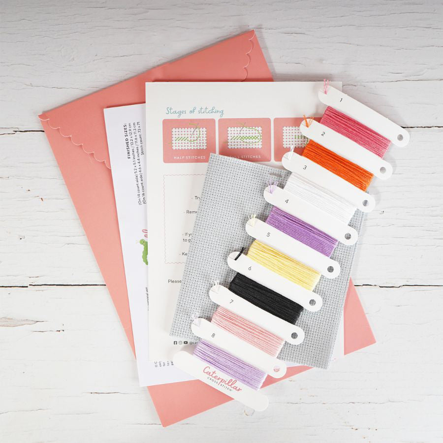 New Cross Stitch Kits & Accessories | Caterpillar Cross Stitch