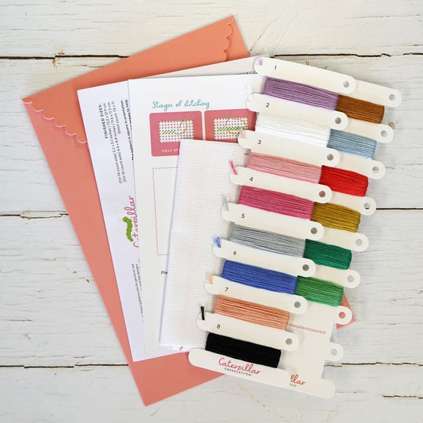 Lucky Nutcracker Cross Stitch Pattern| Caterpillar Cross Stitch