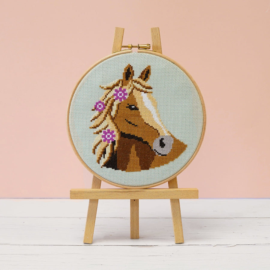 Penny the Pony - Cross Stitch Kit | Caterpillar Cross Stitch