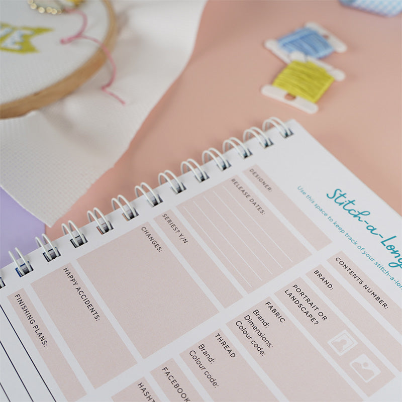 The Complete Cross Stitch Planner Journal | Caterpillar Cross Stitch