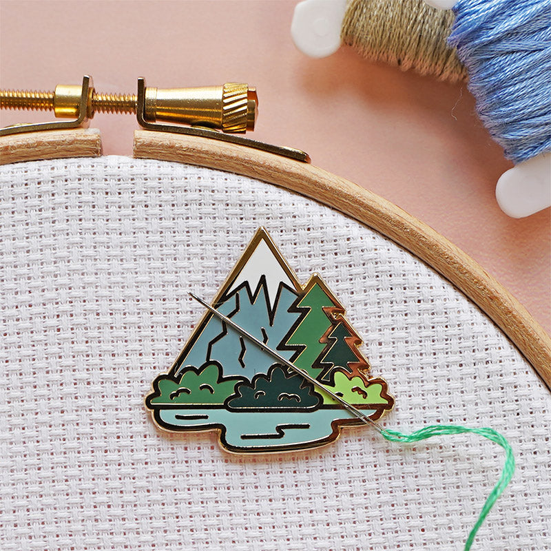 Needle Minders – Caterpillar Cross Stitch