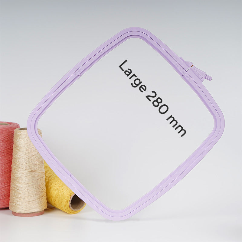 Nurge Rectangular Plastic Hoops for Embroidery and Cross Stitch ...