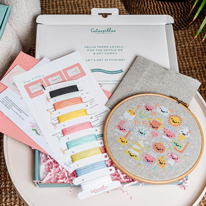 Caterpillar Club Subscription Box - Cross Stitch Kit