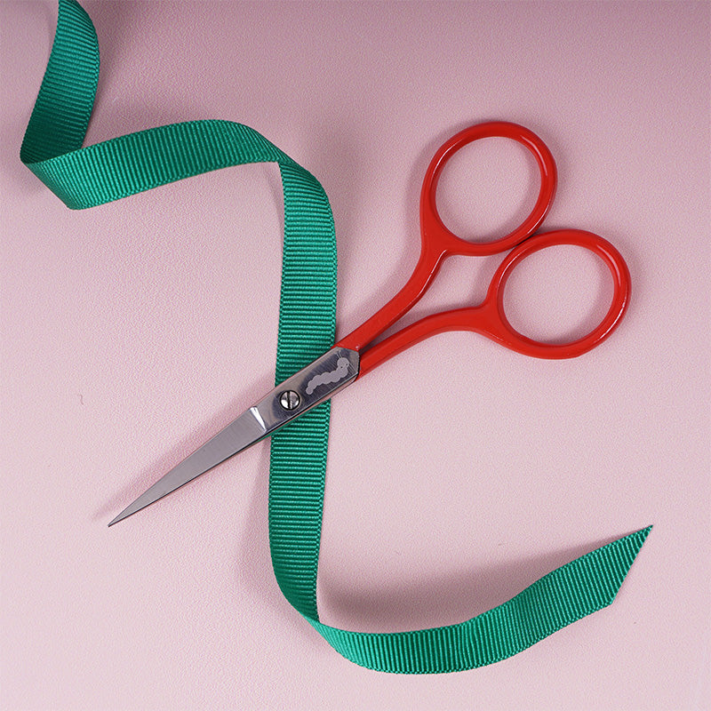 Cross Stitch Red Scissors UK | Caterpillar Cross Stitch